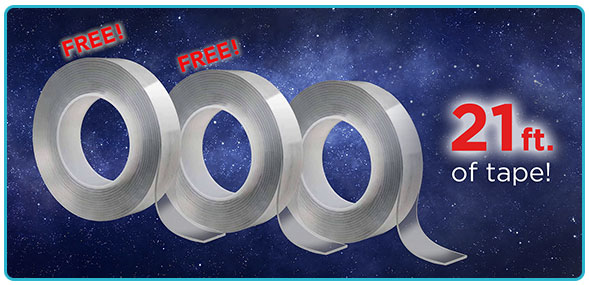 Alien Tape - Instantly Locks Anything Into Place Without Screws ...